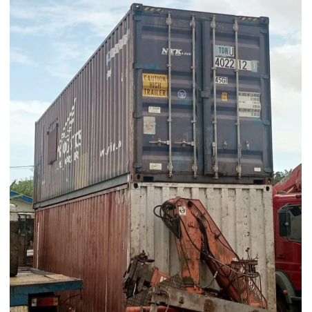 Vente de conteneur maritime vide 40 pieds (env. 12m) en Côte d’Ivoire