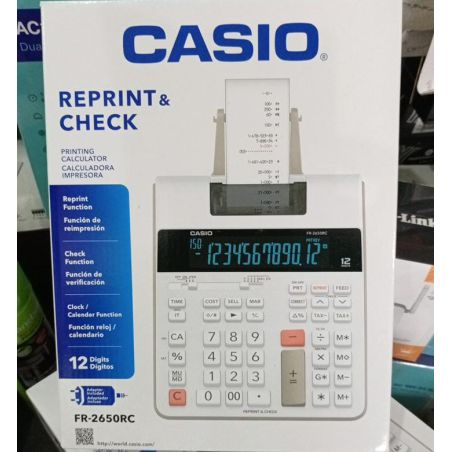 Vente Casio FR-2650RC Calculatrice imprimante – 12 chiffres en Côte d ...
