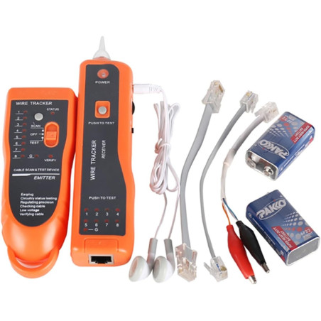 Vente Testeur et traceur de câbles XQ-350 (RJ45 et RJ11) en Côte d’Ivoire