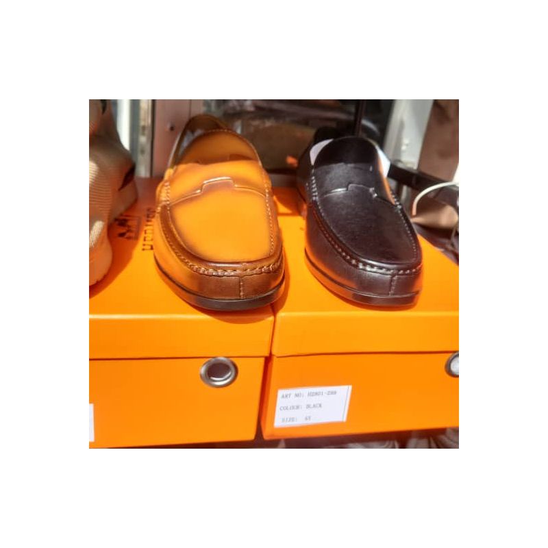 Souliers homme Hermes Paris (Marron)